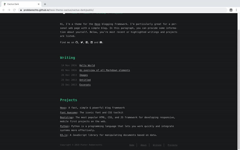 16 款精美的 hexo 博客主题推荐 - 鹏叔的技术博客